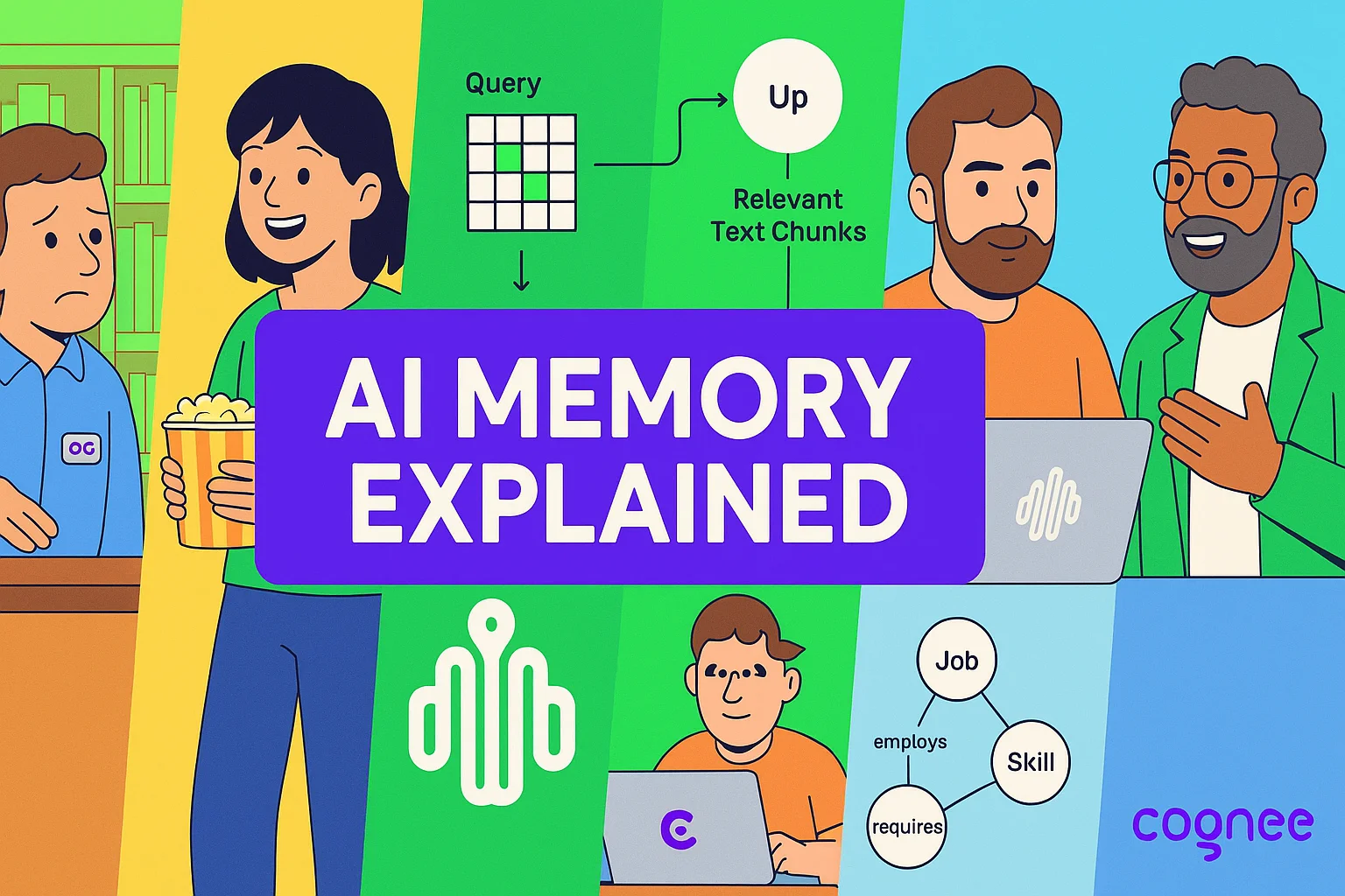 Cognee - AI Memory Explained: GraphRAG — Cognee's 5-Scene Breakdown
